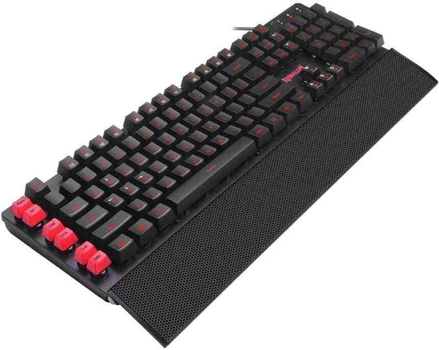 Redragon K505 YAKSA Multi LED Color Backlit Gaming Keyboard (Memrane) - High End Technology Store