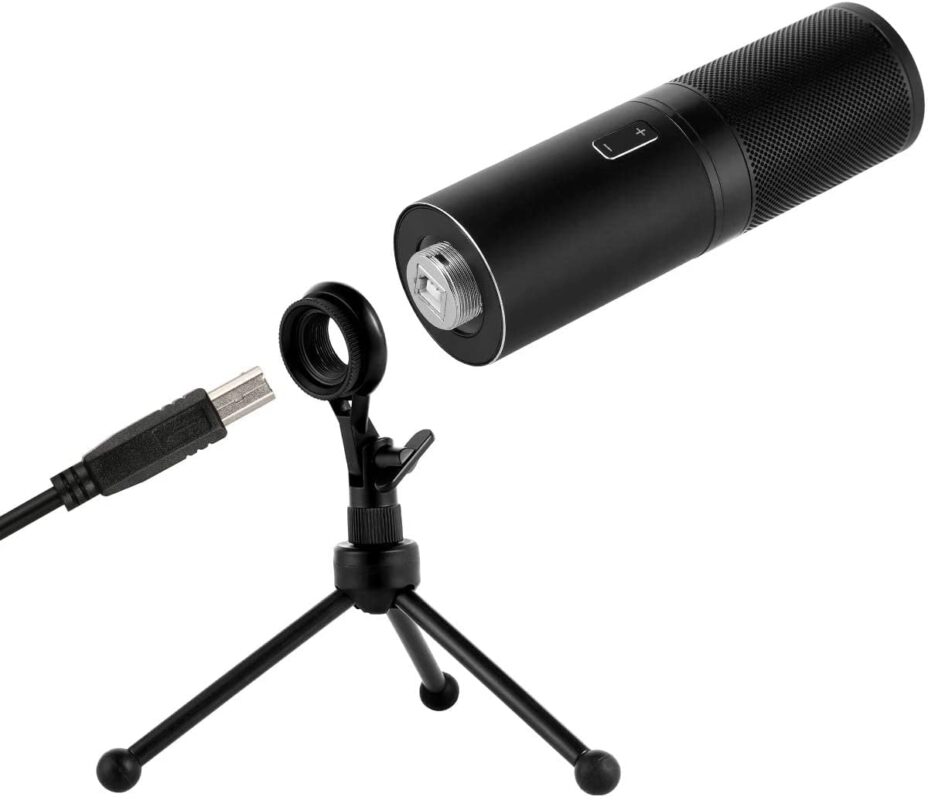 Yanmai Q9 Studio Capacitive Live Microphone with Stand - High End ...