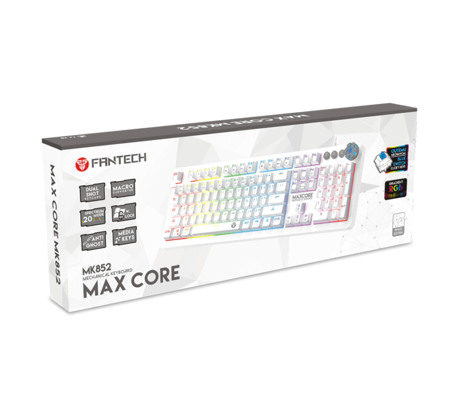 Fantech Mk852 Maxcore RGB Mechanical Gaming Keyboard | Blue Switch ...